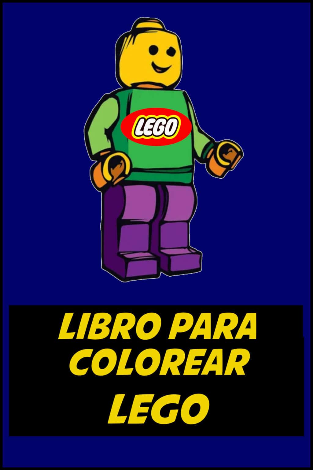 Lego para Colorear : Dibujos para imprimir (PDF)